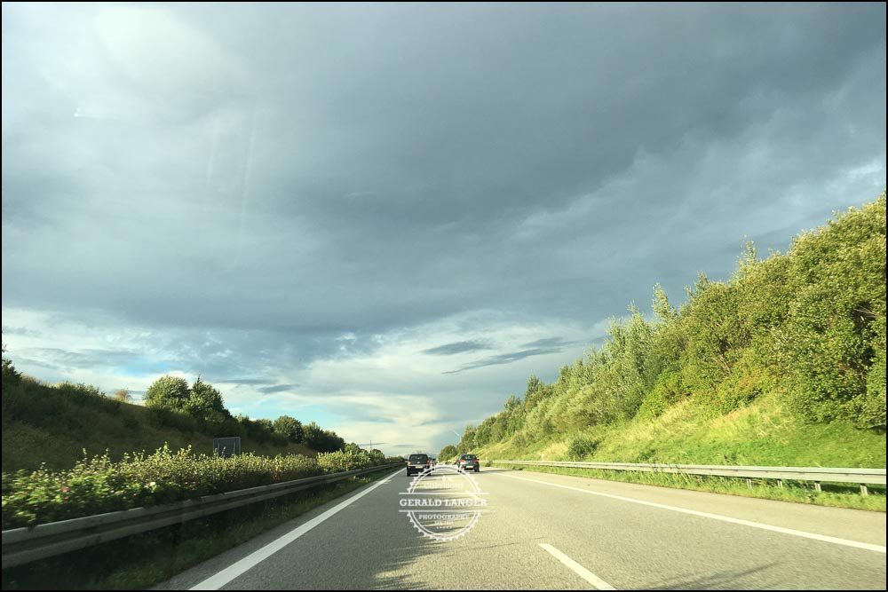 Nach Langerer Fahrt Mit Etwa 120